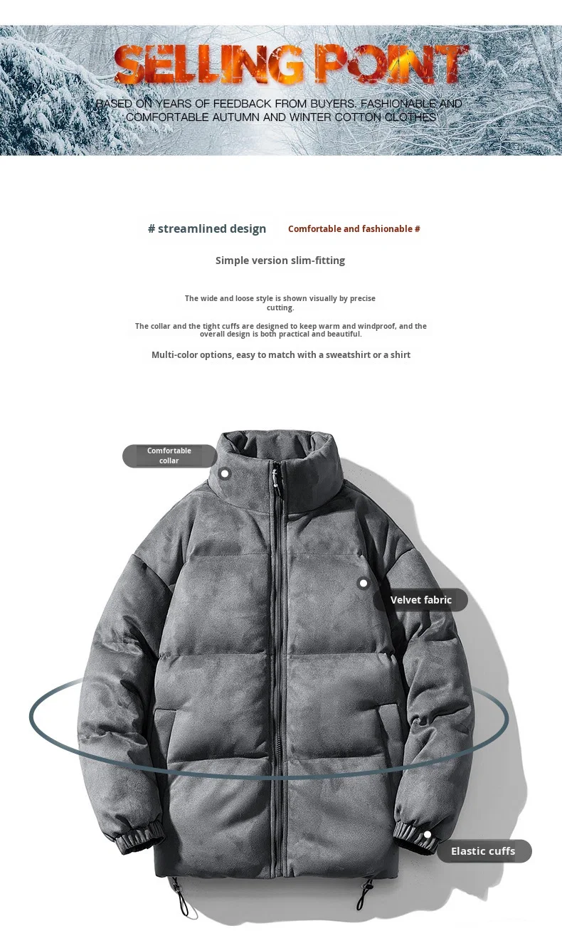 2025 New Polyvinyl Alcohol Fiber Bomber Jacket Men's Streetwear Trendy ...