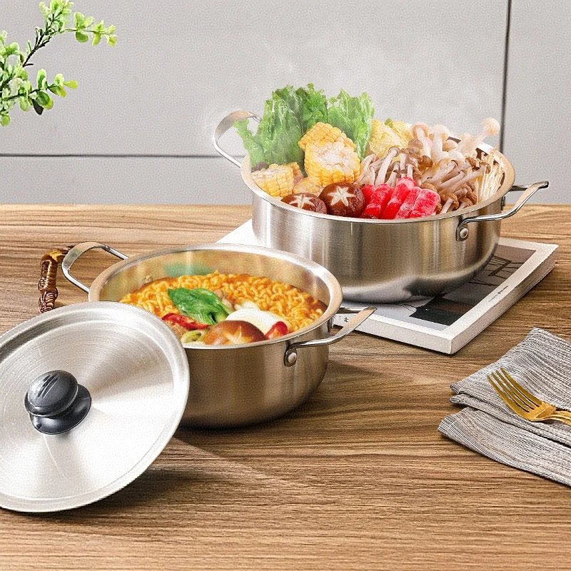 Korean Ramen Cooking Pot, Seafood Pot, Rapid Heating, Korean Instant ...