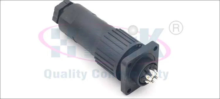 Hirschmann CM 06 EA 14S-61 S Straight 6+PE 7 Pole Cable Socket - 932460-100