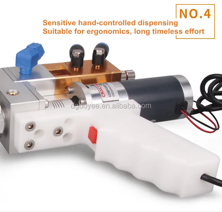 Two Component Liquid Dispensing Valve for AB Glue Epoxy Resin