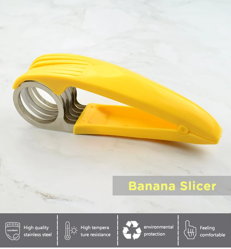 Handheld Kitchen Fruit Slicer Portable Banana Slicer - Buy Banana ...