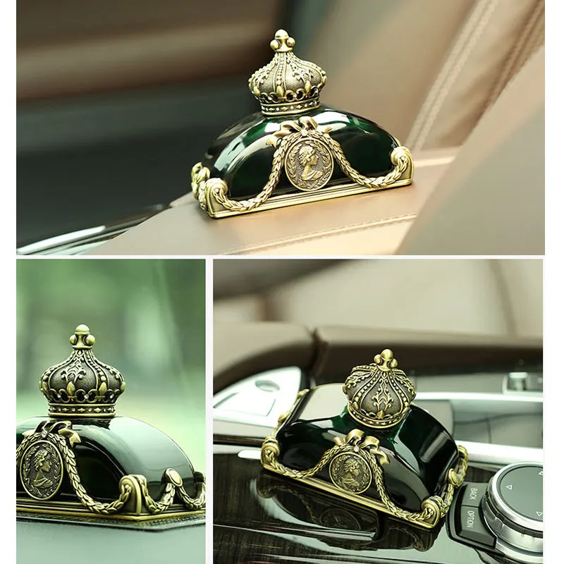85ml Luxury Seat Perfume Bottle Crown Aromatherapy Jar For Men And ...