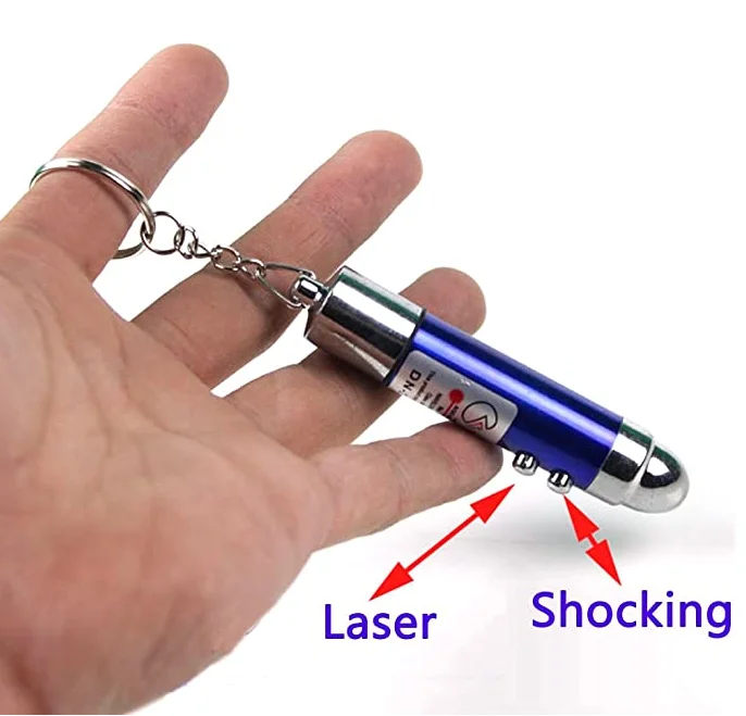 2024 Creative Electric Shocking Prank Gift Keychain & Gag Toy ODM