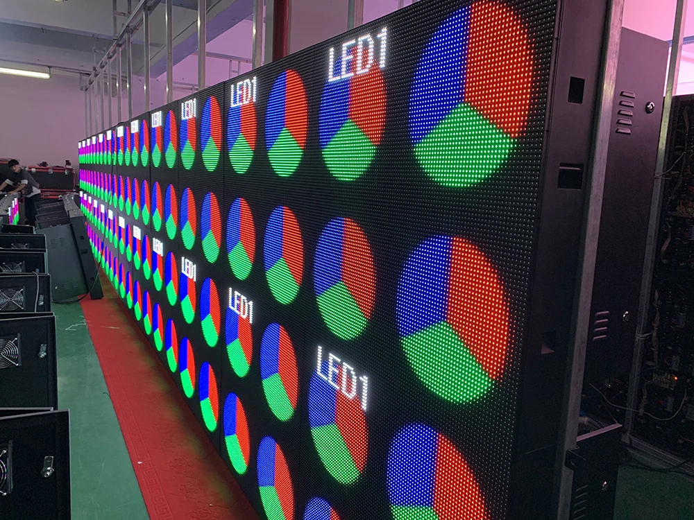 JYLED Outdoor RGB SMD P10 Led Display Module - 6000cd/sqm