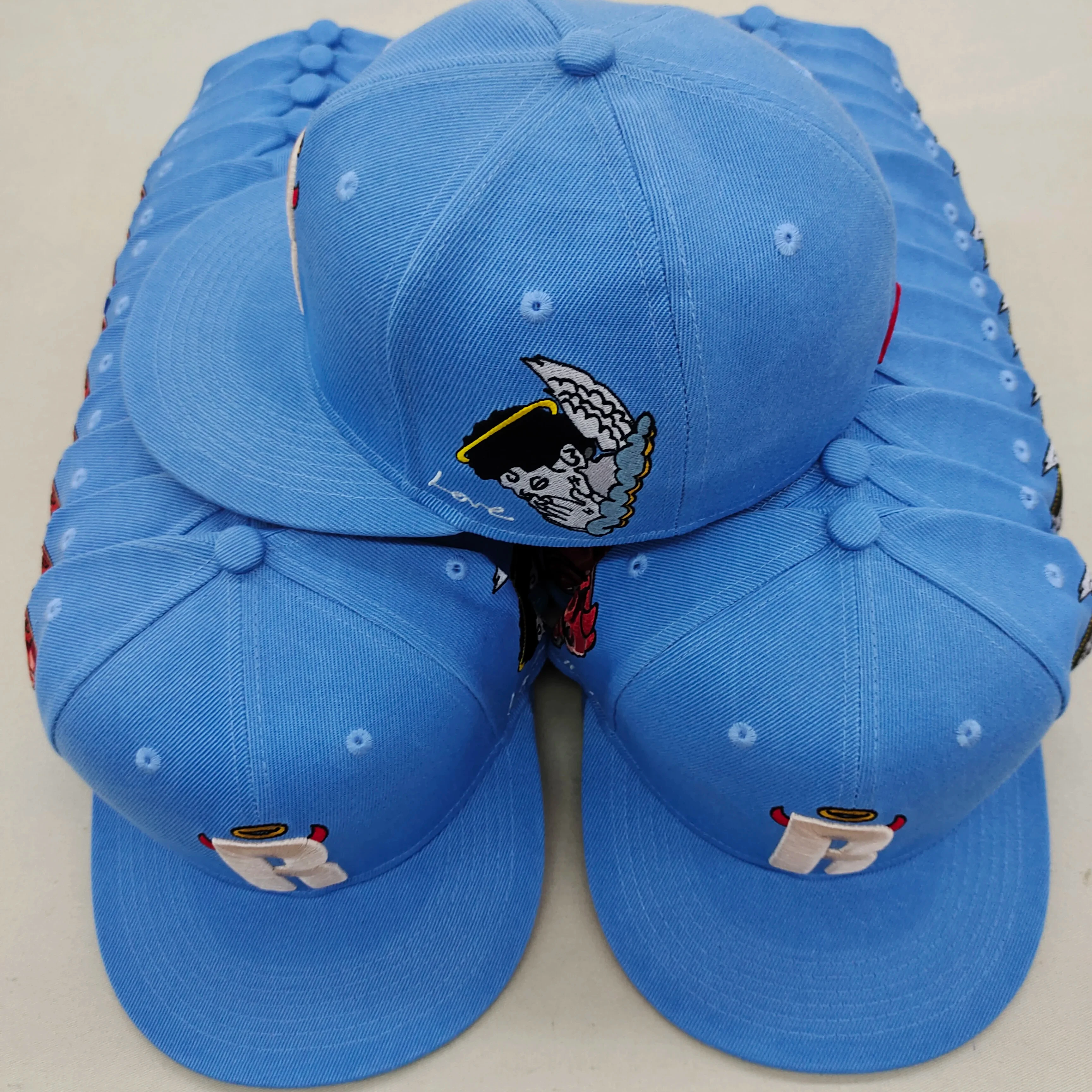 Professional Headwear Manufacturer 100% Polyester Custom Puff ...