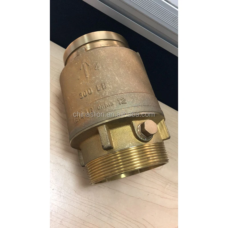 Brass High Quality Male Threaded Fire Hydrantswing Check Valves From ...