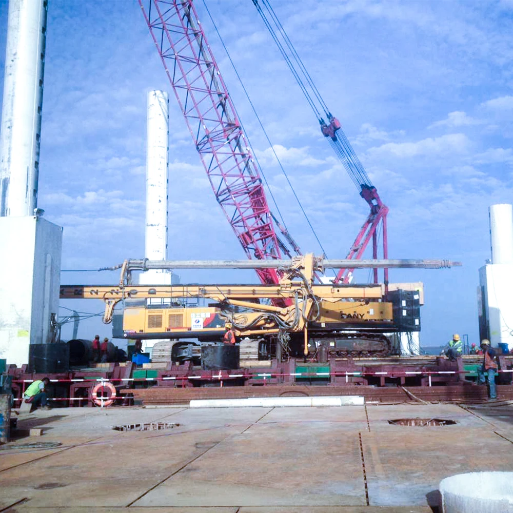 Four-legged Modular Jack-up Barge Ship for Sale - 636MT Load