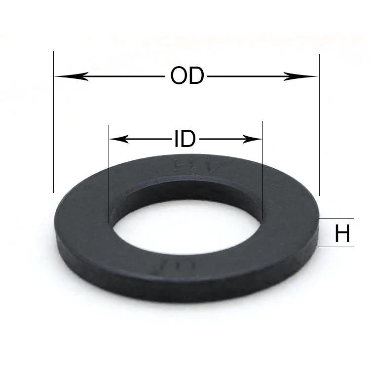 Custom Metal Steel Thin Shim Washers China Iron Din125a Gi Washer ...