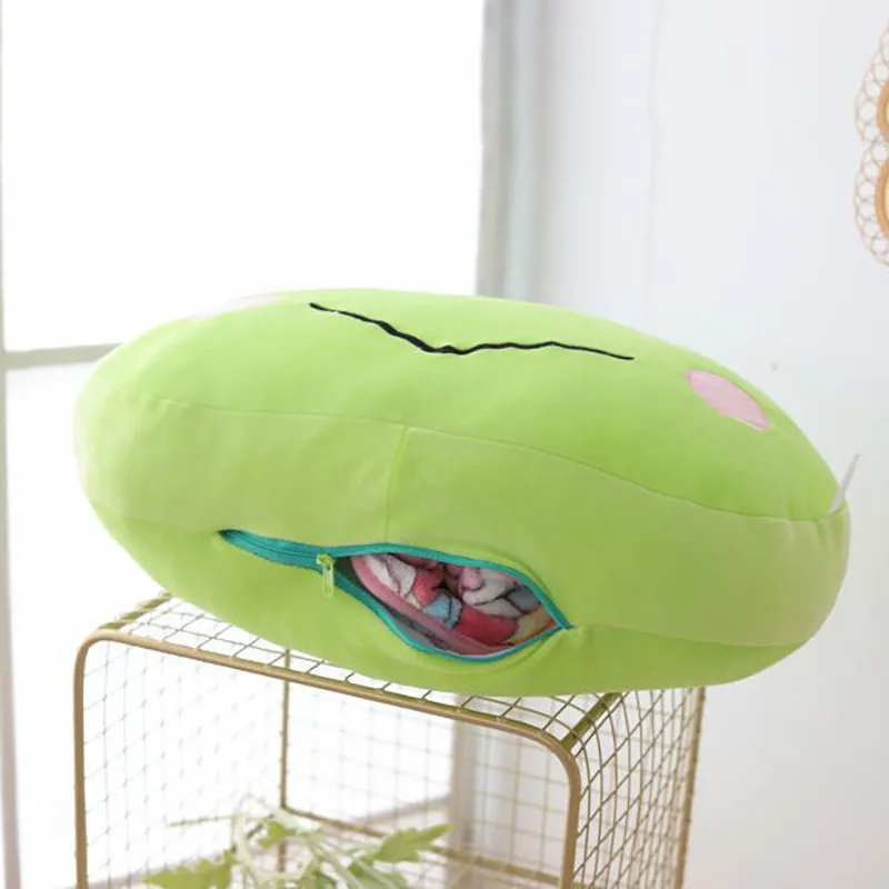 Sanrios Kawaii Cute Green Frog Throw Pillow Plush Toy Home Sofa Cushion ...