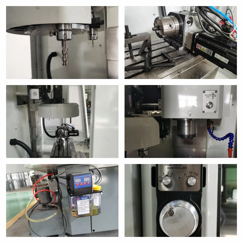 CNC 3 Axis Precision Linear Guide CNC Milling Machine