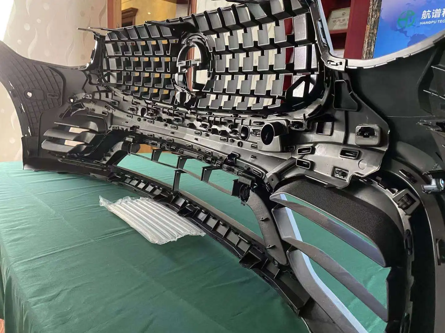 Mercedes GLC AMG Front Bumper Body Kit - High-Quality Parts