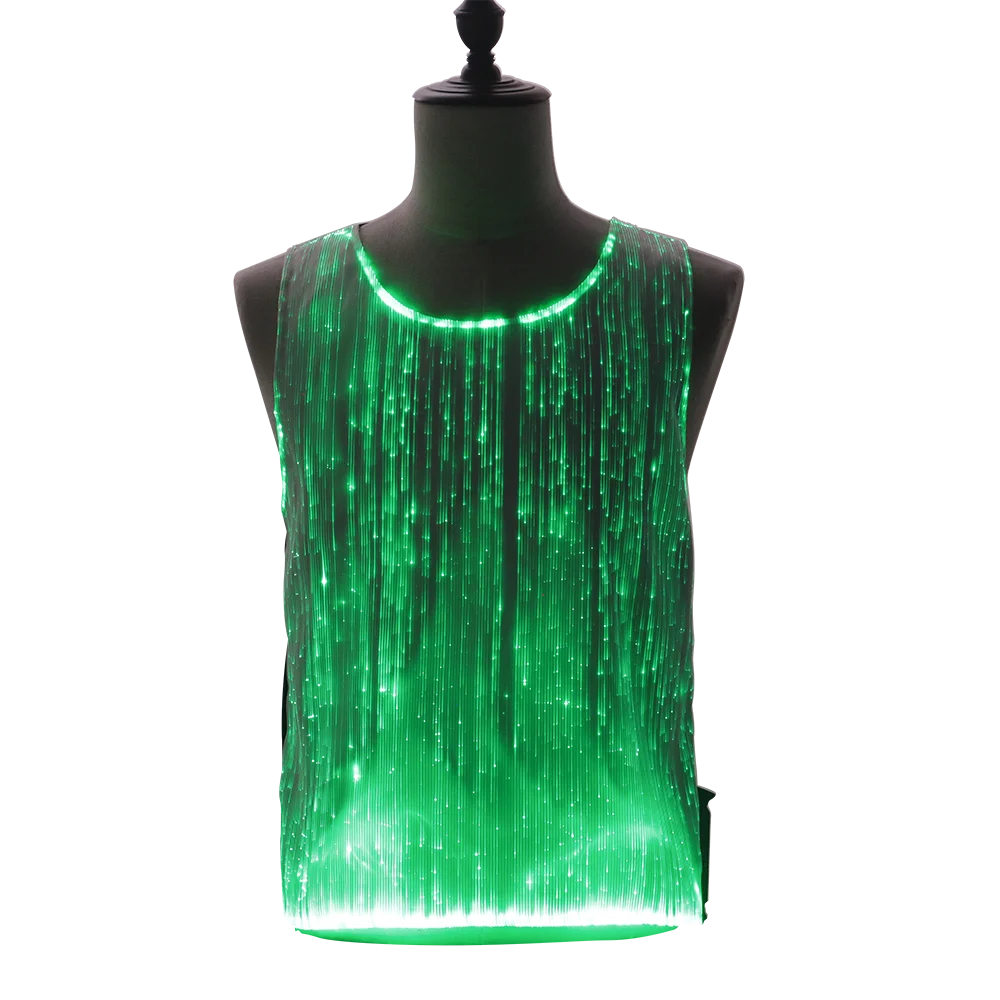 Glowing Party Night Club Tanktop - Luminous Men's T-shirt