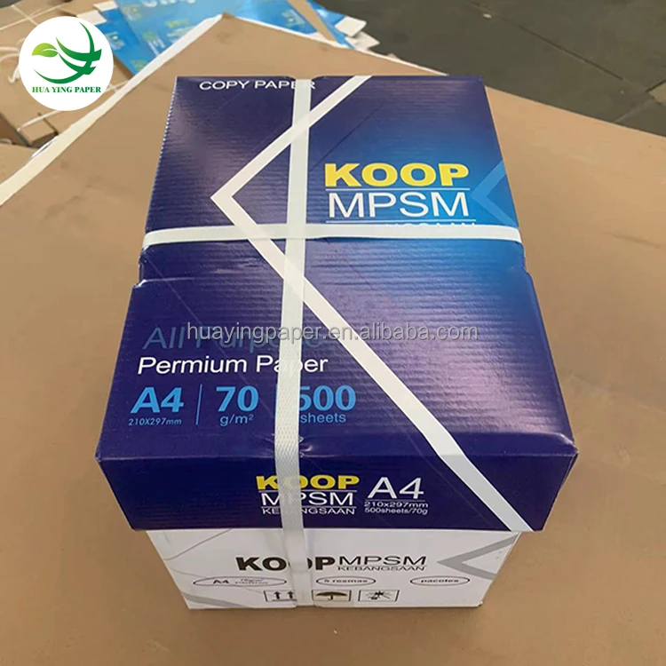 Export Tanzania Copy Paper A4; 70/75/80 Copy Paper Production And ...