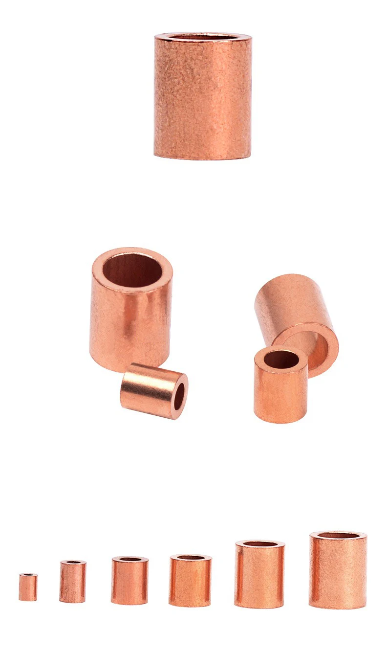 Round Aluminum Stop Button Swage Sleeve Ferrule Rigging Hardware 1.0mm ...