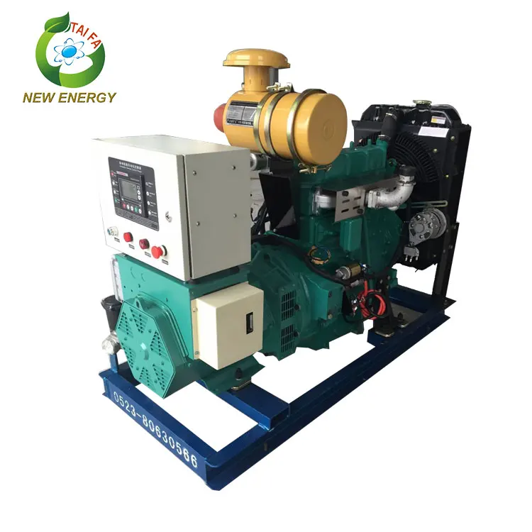 Small Biomass Power Electricity Generator - Straw Gas