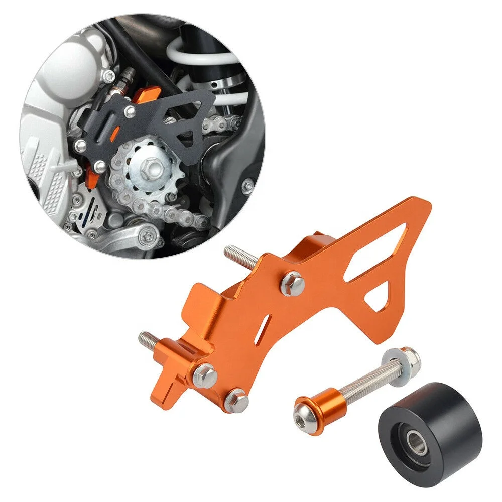 Nicecnc Crankcase Chain Guard For Ktm 250 350 Sx-f Xc-f 2016-2018 2019 ...