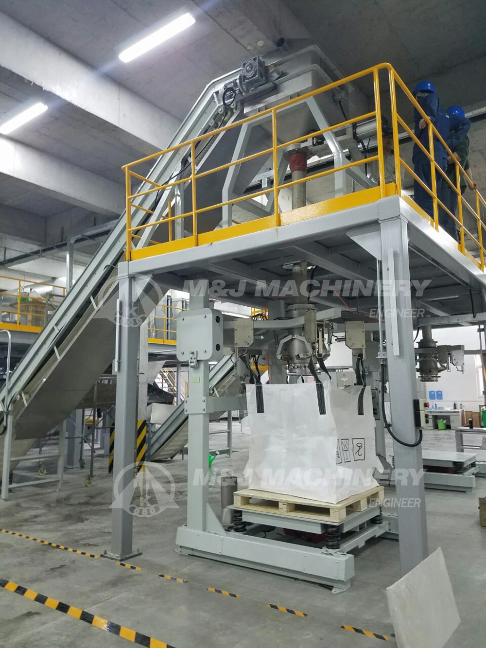 Bentonite Big Bag Filling Station 1000kg & 500kg - Semi-Automatic ...