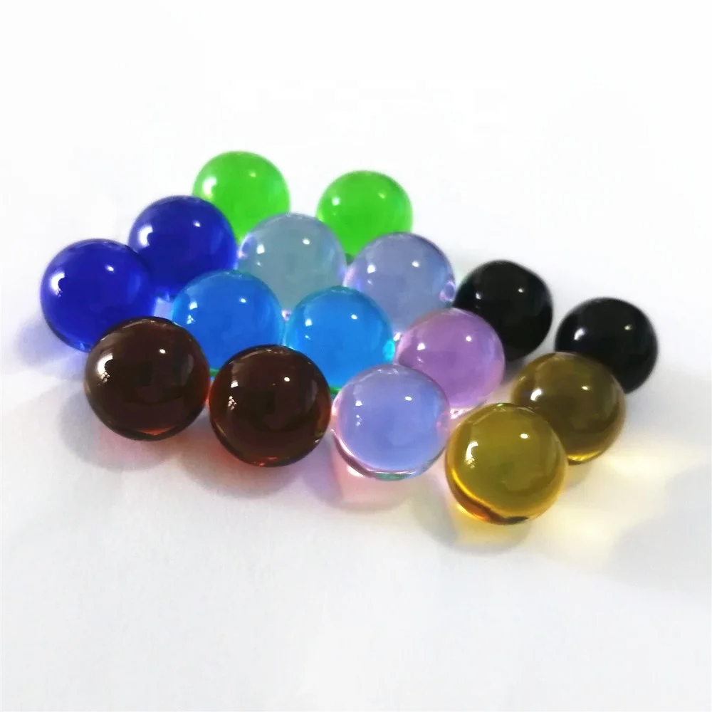 Wholesale 20mm 30mm 40mm Coloured Clear Round Glass Crystal Ball Sphere ...