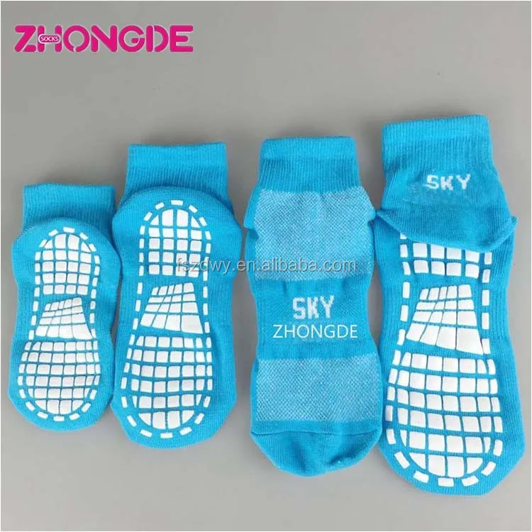 Indoor Sports Grip Sox - Anti-Slip JUMP Socks for All Ages