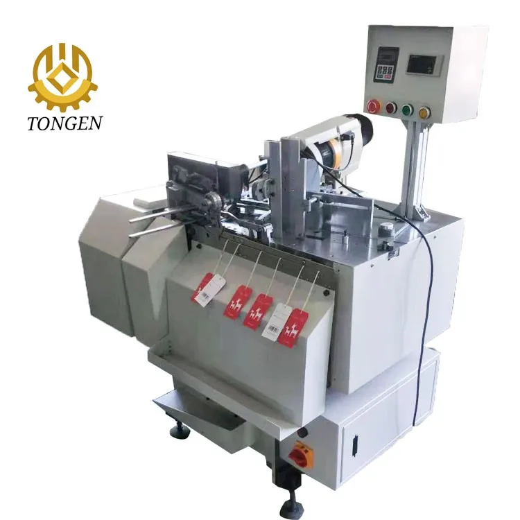 Garment Label Automatic Knotting Machine Multi-function Label Binding Marking Machine - Buy ...