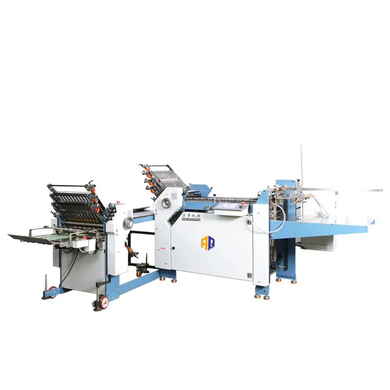 Economic Brochure Folding Machine - Zigzag Fold Paper Folder