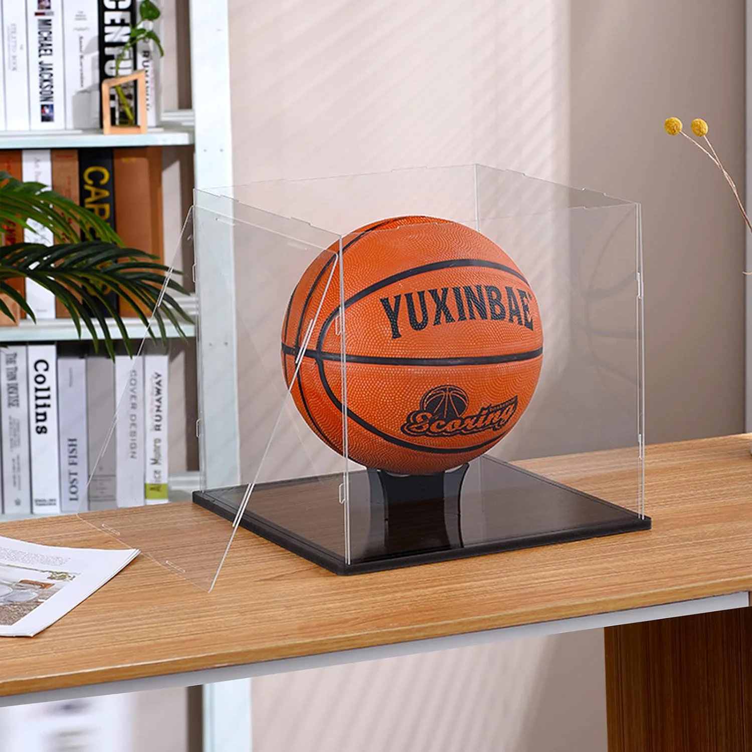 Acrylic Display Case Uv Protected Acrylic Basketball Holder Clear ...