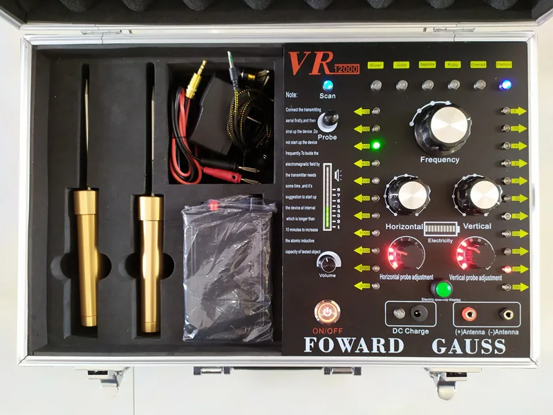 Long Range Diamond Metal Detector VR12000 - Precision Gold Locator