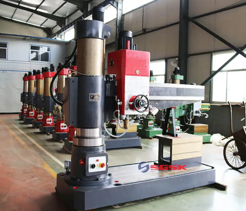 Hidrolik Radial Arm Bor Tekan Mesin Radial Drilling Machine Z3050 * 16 ...