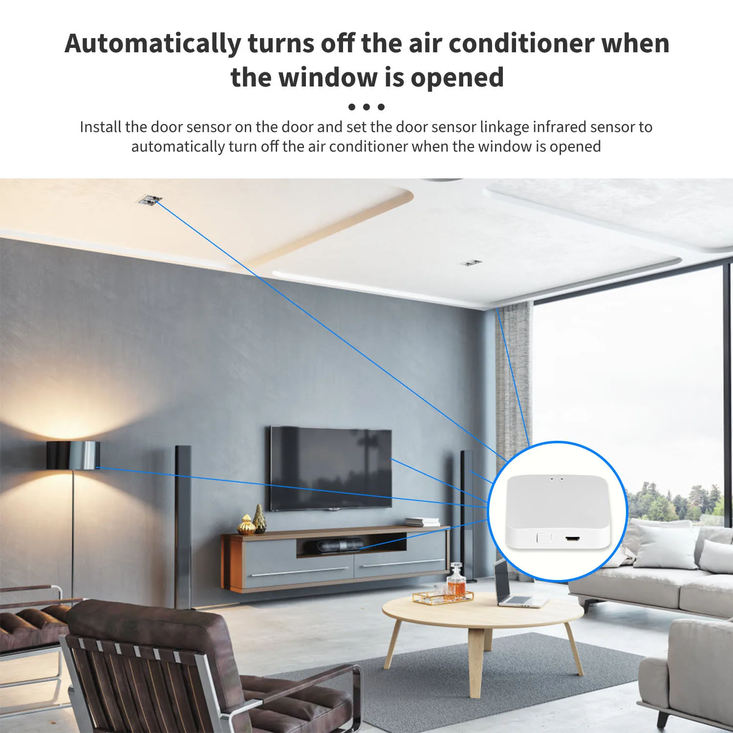 Tuya Gateway - Smart Home Control with Multi-Mode Wireless