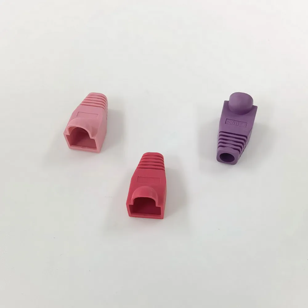 RJ45 Plug Boots Cat5e Cat6 Cat7 UTP FTP boot connector cover cable ...