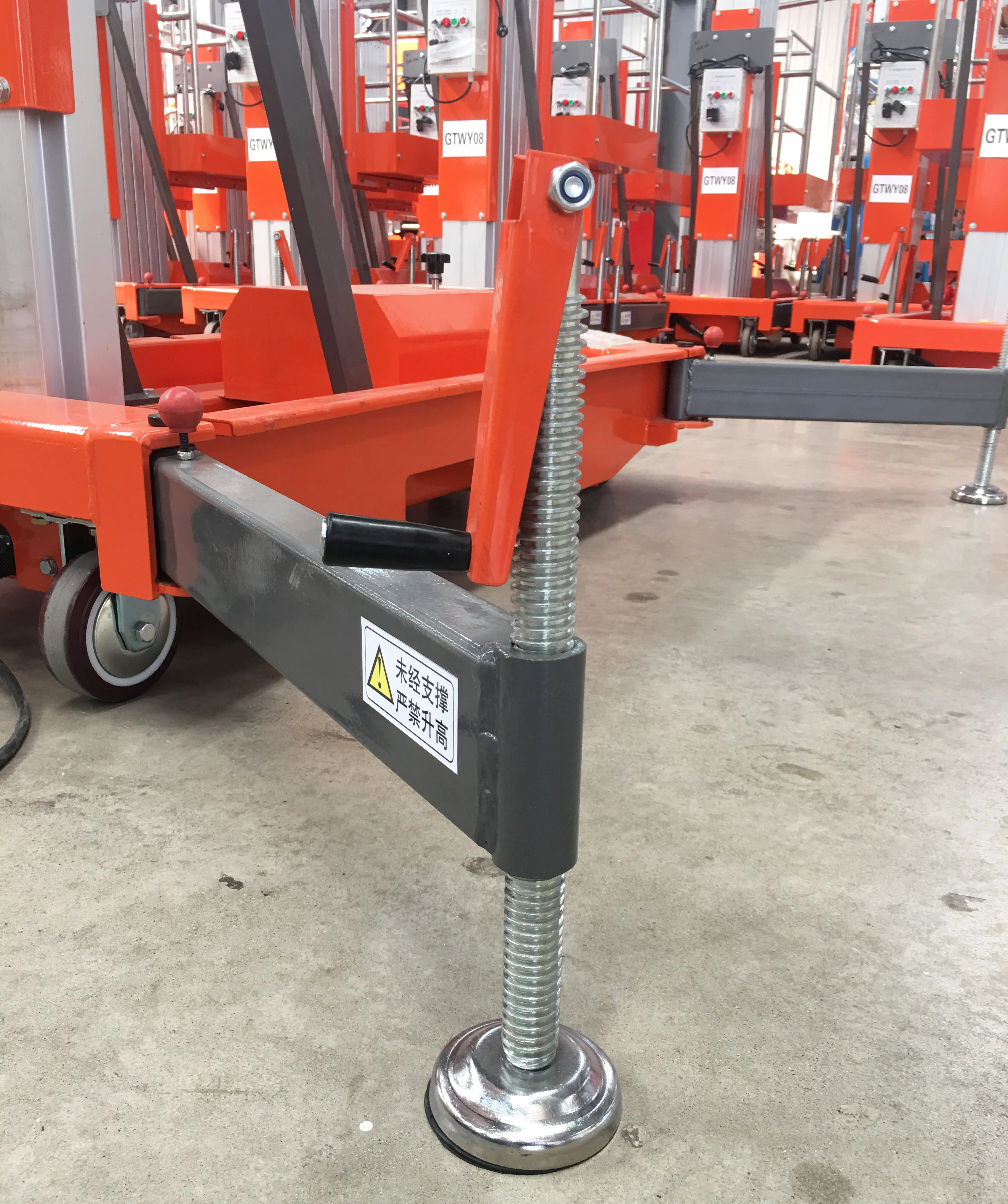 Small Hydraulic Lift Telescopic Lift Aluminum Alloy Lifting Platform ...