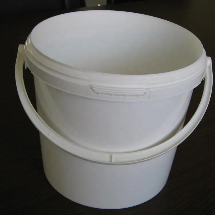 1 Gallon Plastic Bucket - Eco-Friendly & Customizable