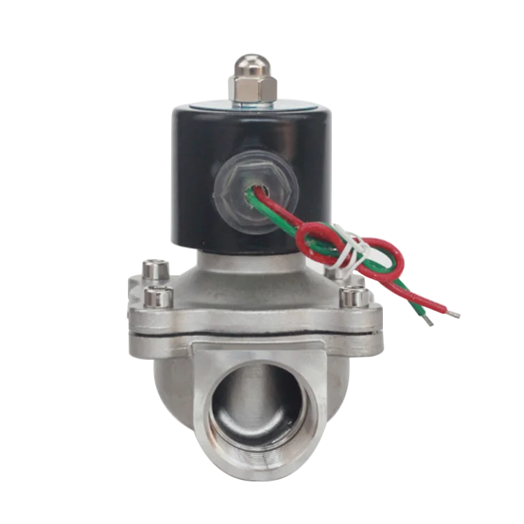 2/2 Way Direct-acting Dn25 1" Inch Normally Closed Orifice 25mm Stainless Steel 304 Dc24v ...