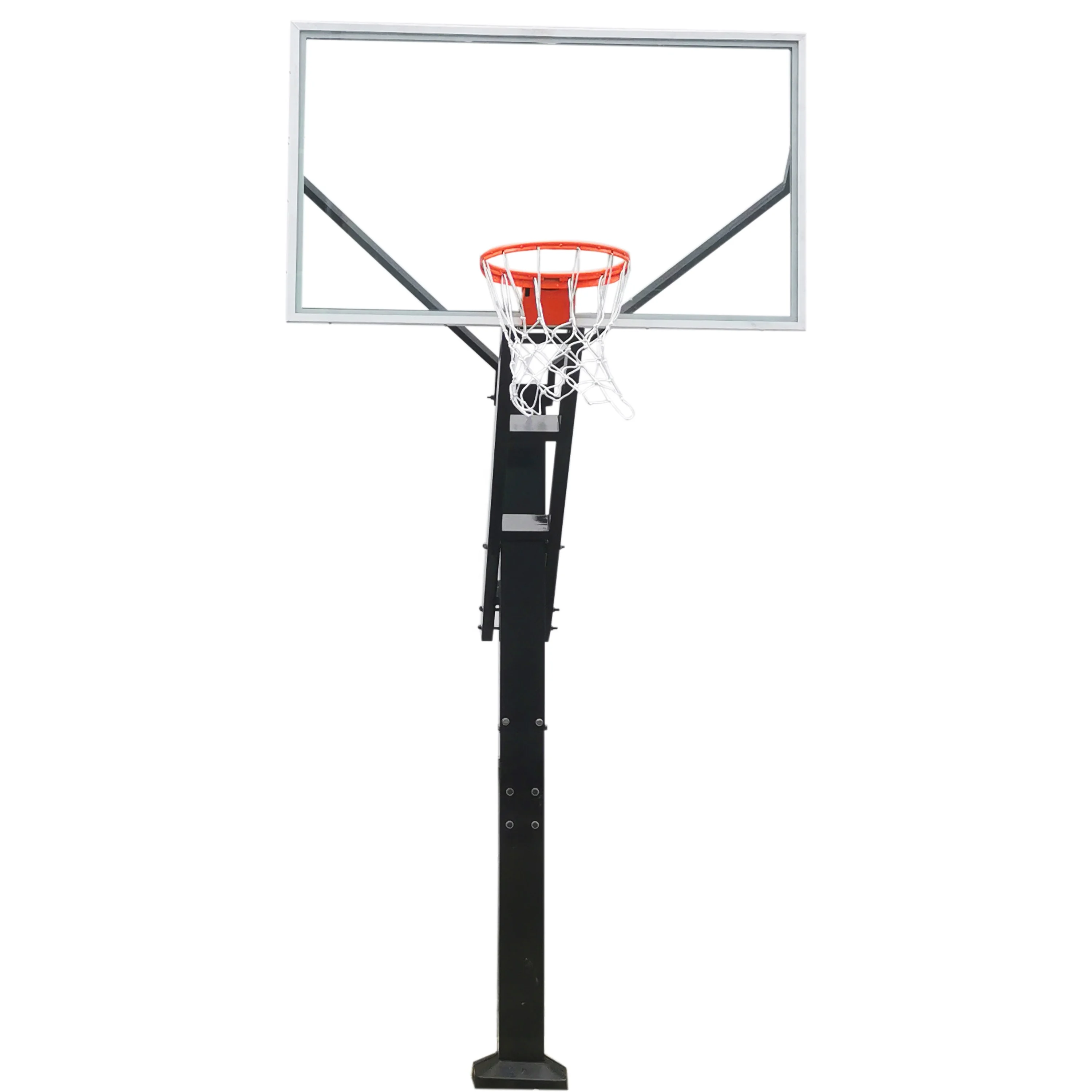 72 Inch Adjustable Basketball Systems - Perfect for Courts