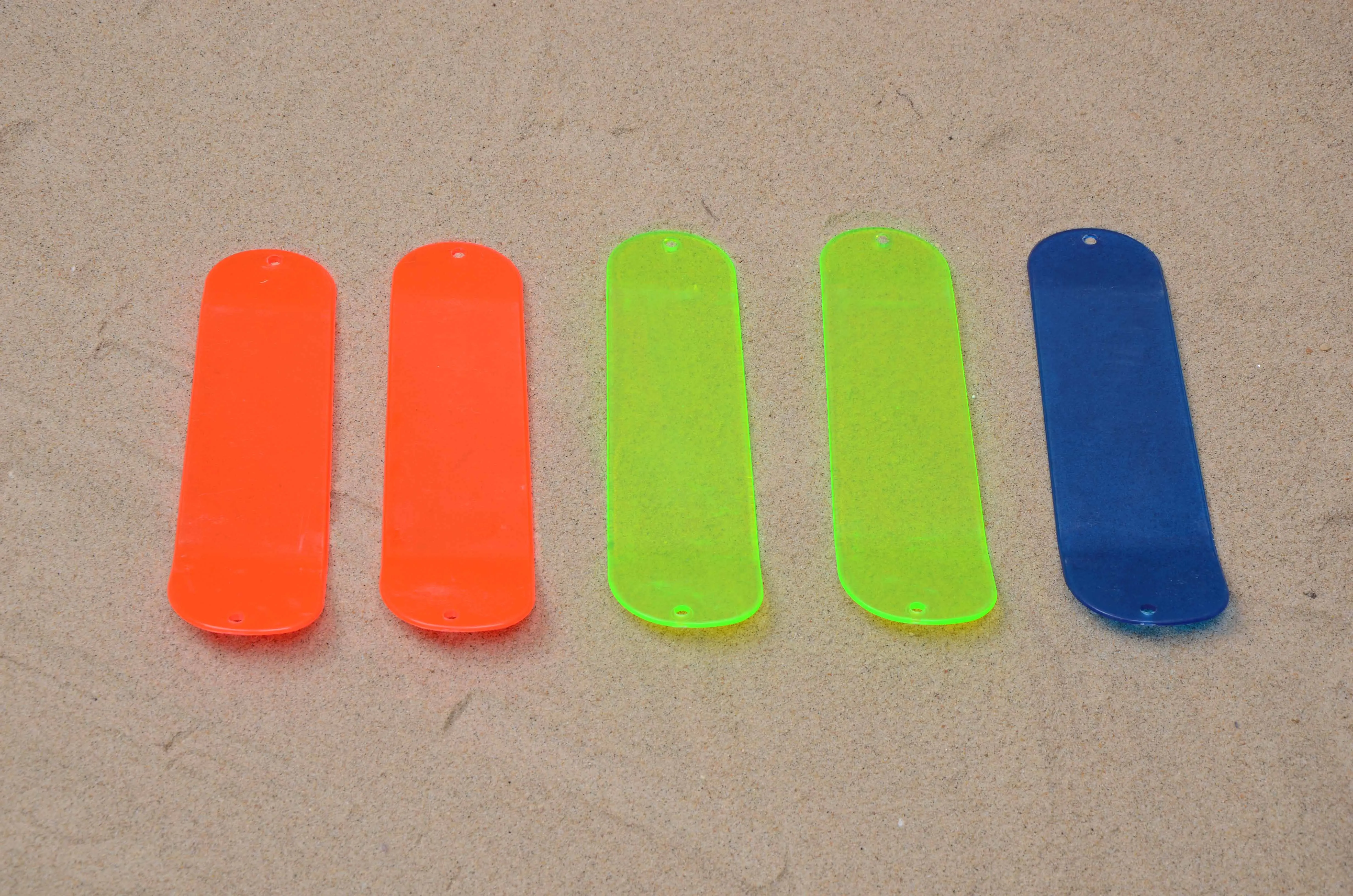 SUREFISH Plastic UV Coating Fishing Tackle Flasher - 8"