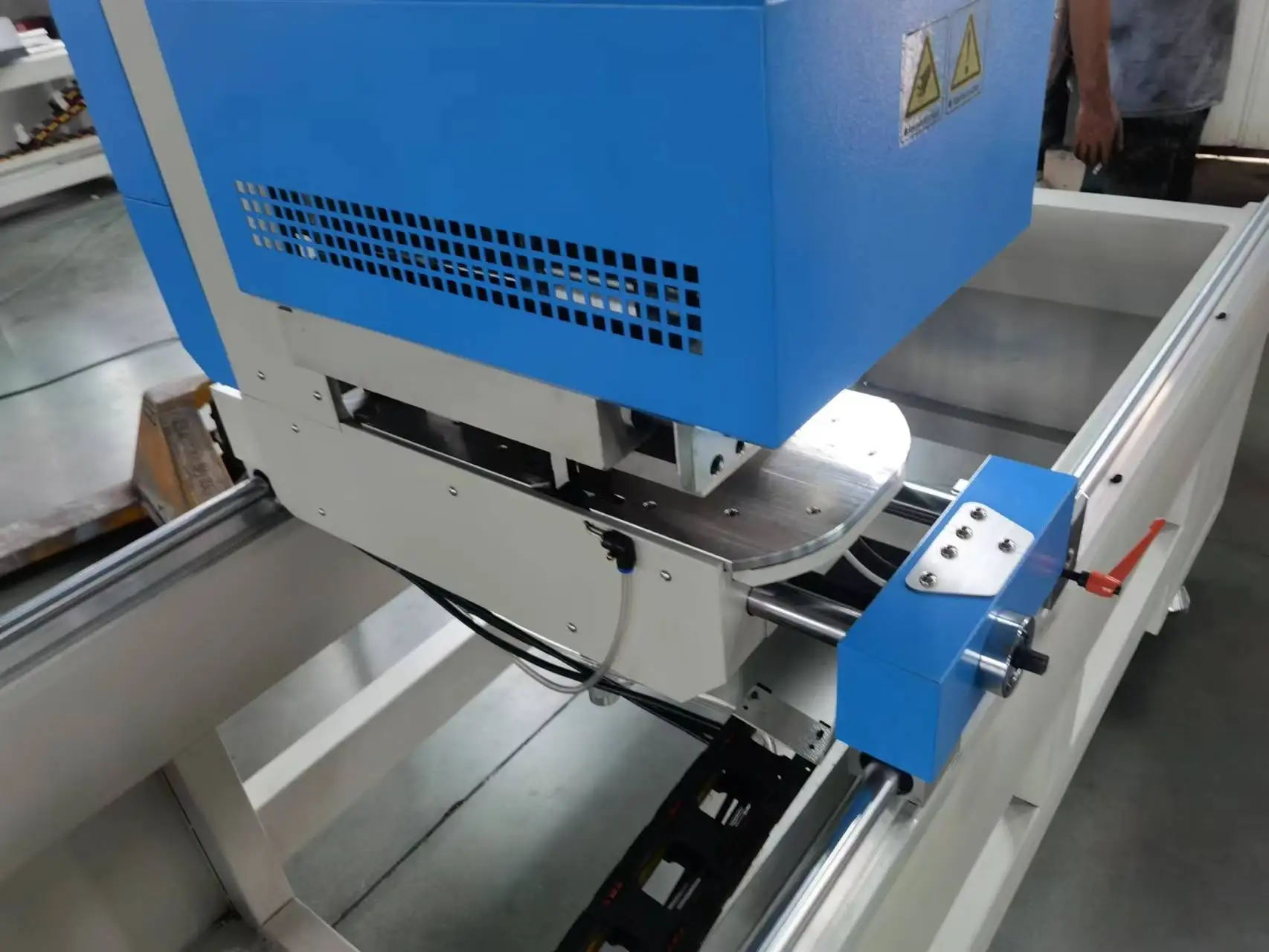 Upvc Pvc Two Head Seamless Welding Machine for Pvc Window Door