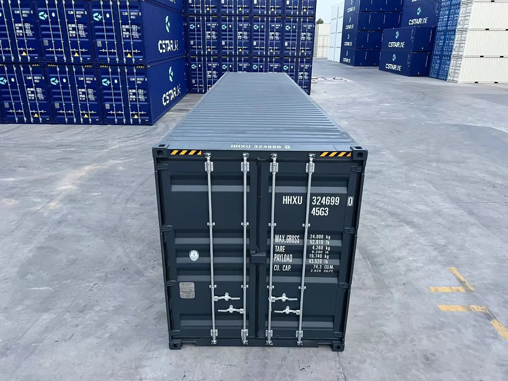 40ft Side Open Container,Side With 4 Doors,40hc Os - Buy 40ft Side Open ...