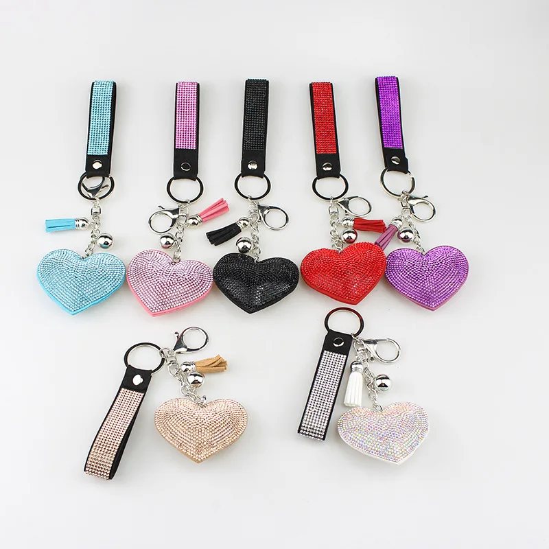 Rhinestone Self Defense Emergency Protection Key Chain Accessories Bulk ...