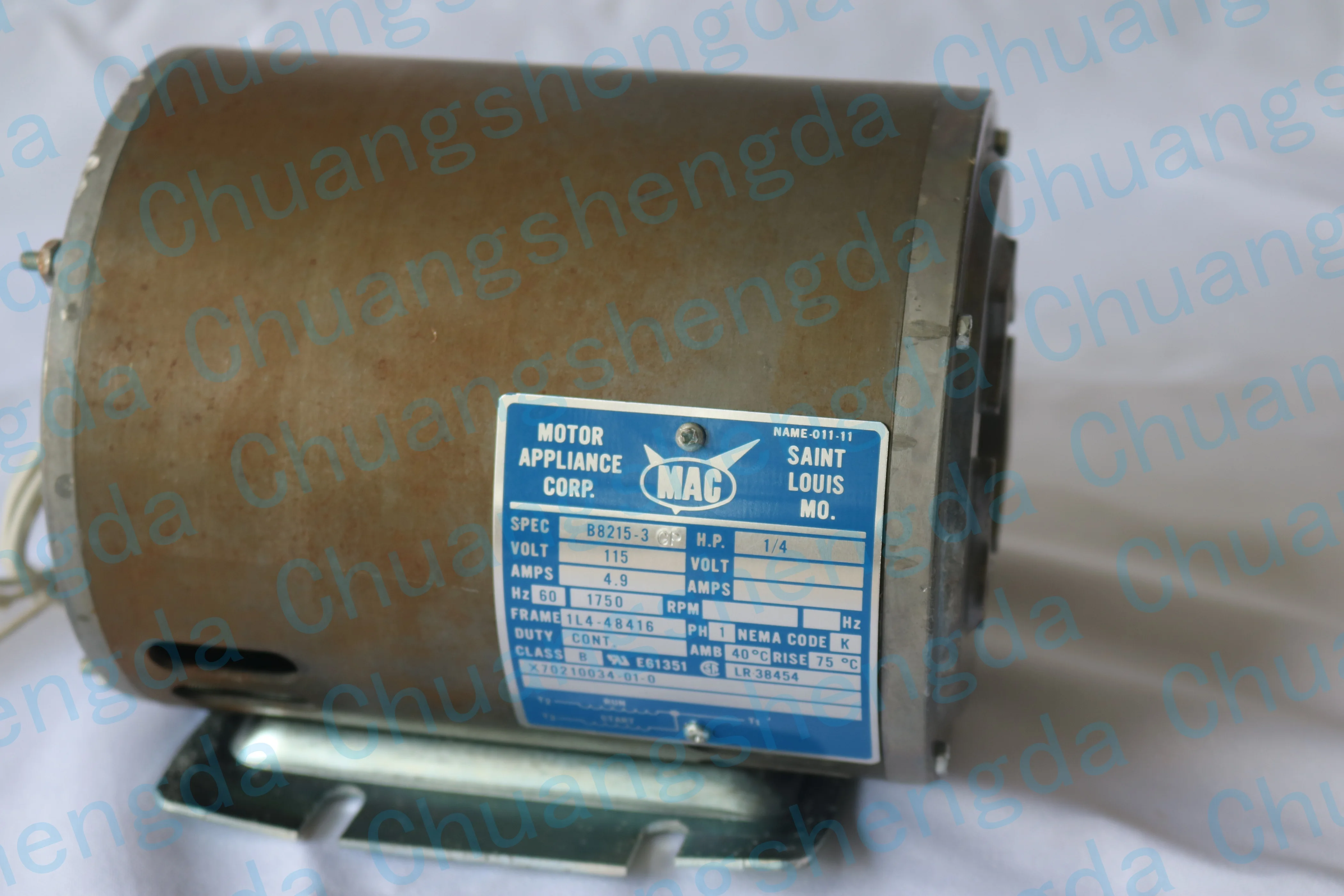 Trane Chiller Spare Parts MOT02189 CVHE/CVHG Oil Pump Motor