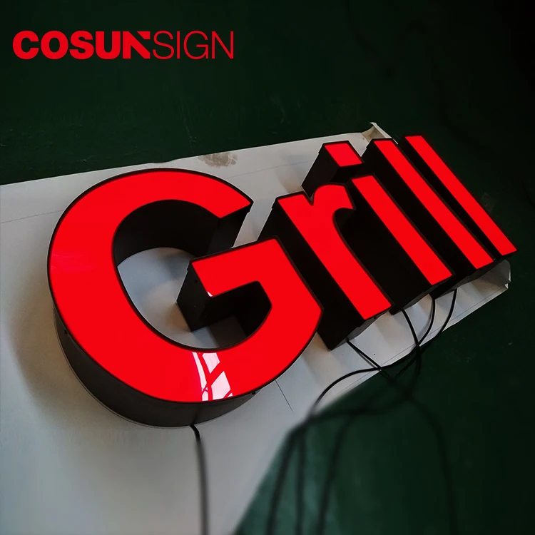 COSUN Sign Retainer - Durable Trimcap for LED Channel Letters