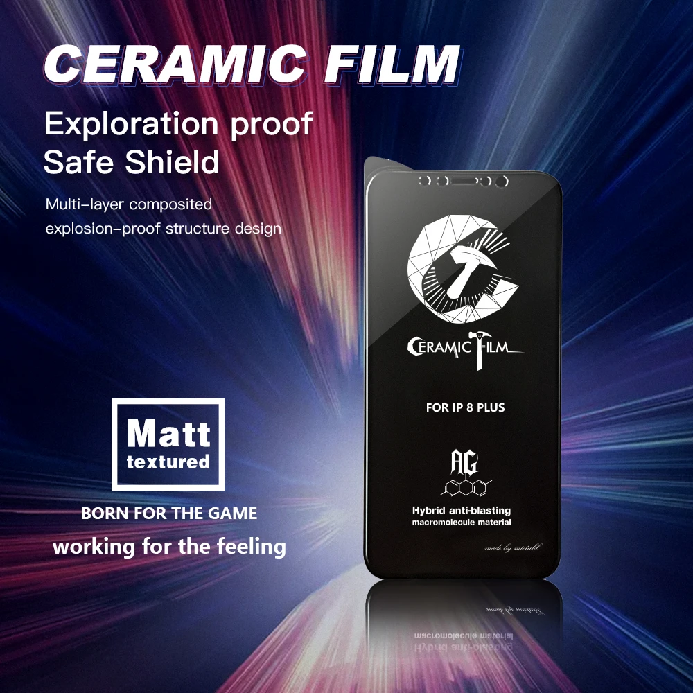 Ceramic MATTE Screen Protector for iPhone 11/12/X/XR/XS Max/12 Pro Max ...