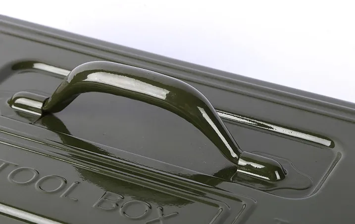 Portable Steel Tool Box - Durable & Versatile Storage