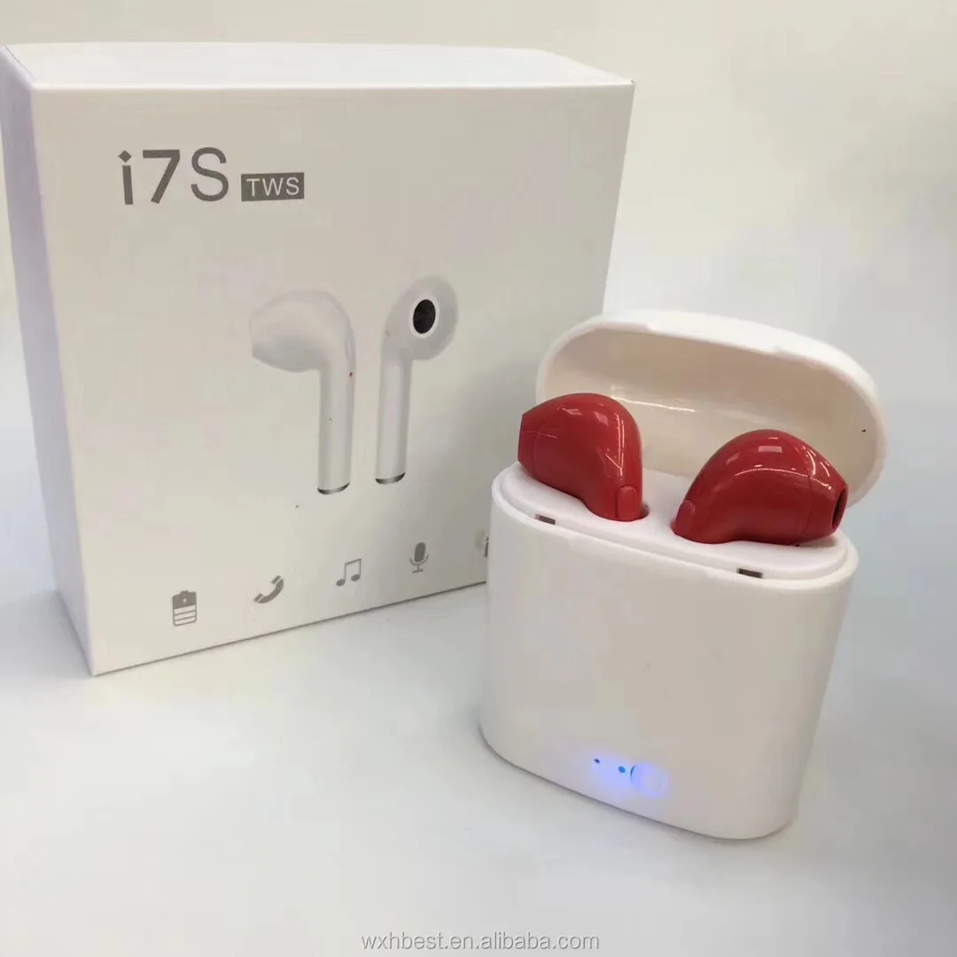 New Arrival Bt Sport Dual Headphone Double Earphone Headset I7 Tws ...