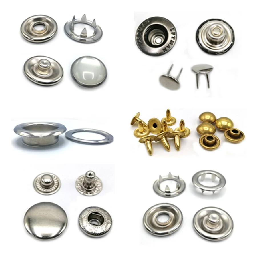 Stainless Steel Semi-automatic Button Punching Machine for Garment ...