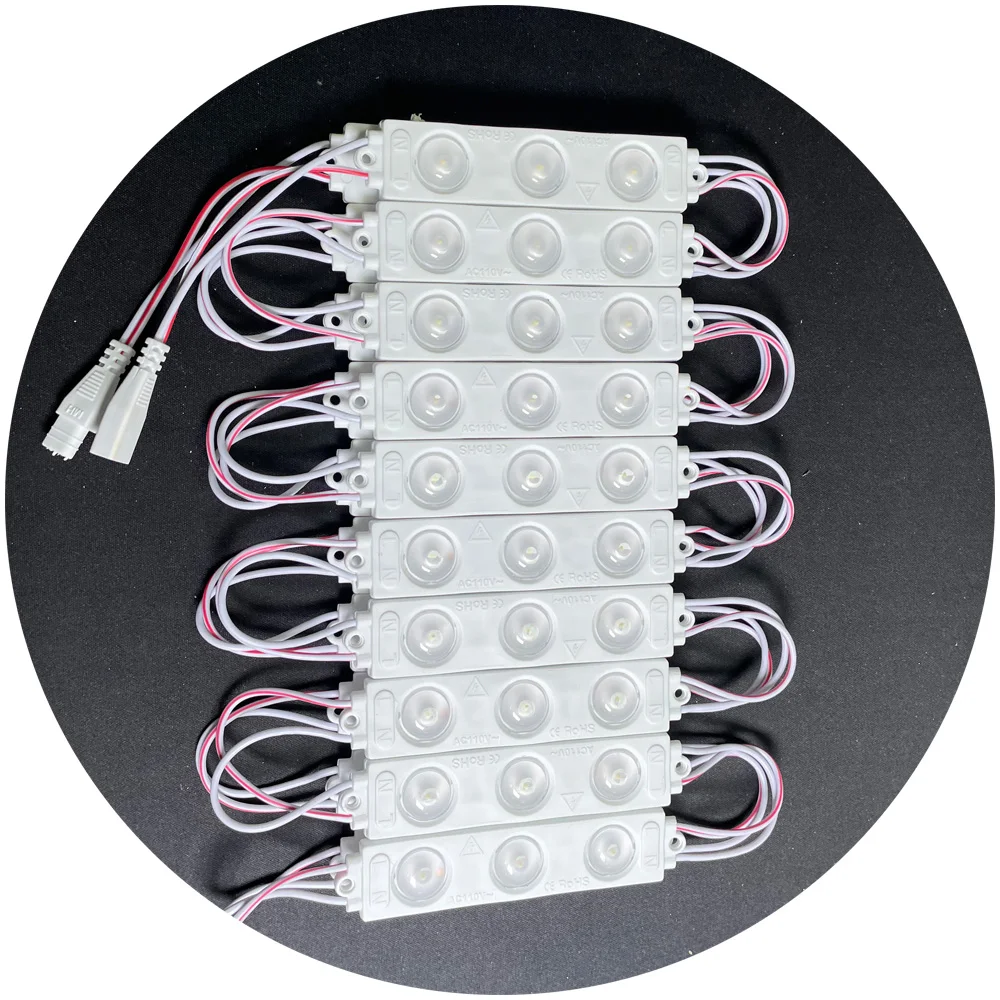 AC 110V 220V High Power Super Brightness 200LM 3 LED Waterproof IP68 ...