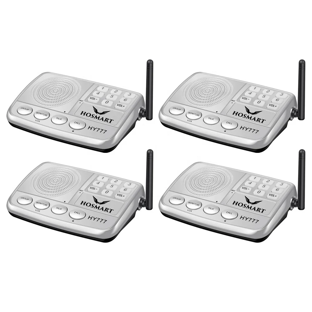 From China Long Range Wireless Intercom System For Home And Office 4 ...