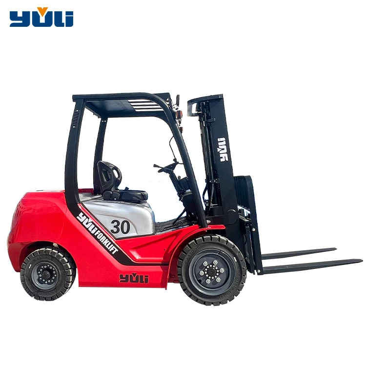 Yulin Forklift New Small 2 Ton 2.5T 3.0T 3.5T With Engine Forklift Truck Prices Diesel Forklifts ...