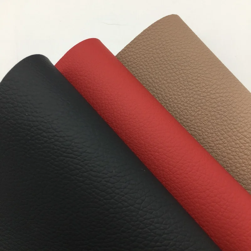 Perforated Automotive Leather Pvc Synthetic Leather For Car Upholstery ...