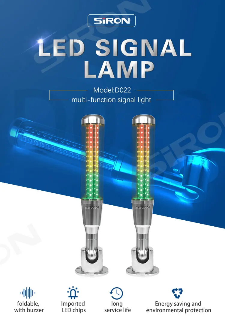 Siron D022 - Multi-Functional 12V DC CNC Machine Indicator