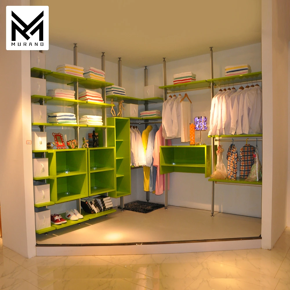 Bedroom Wardrobe Closets Cabinet Design Wooden Modern Design Walk In ...